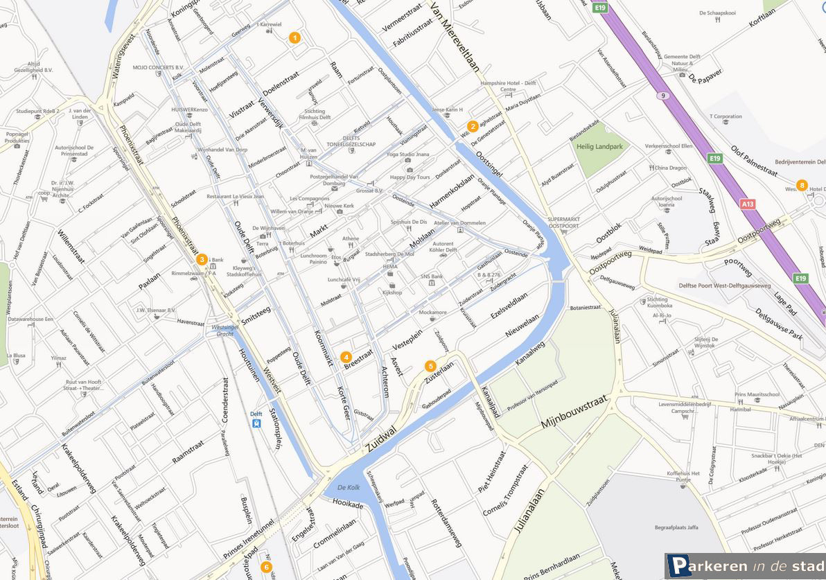 Parkeergarages Delft