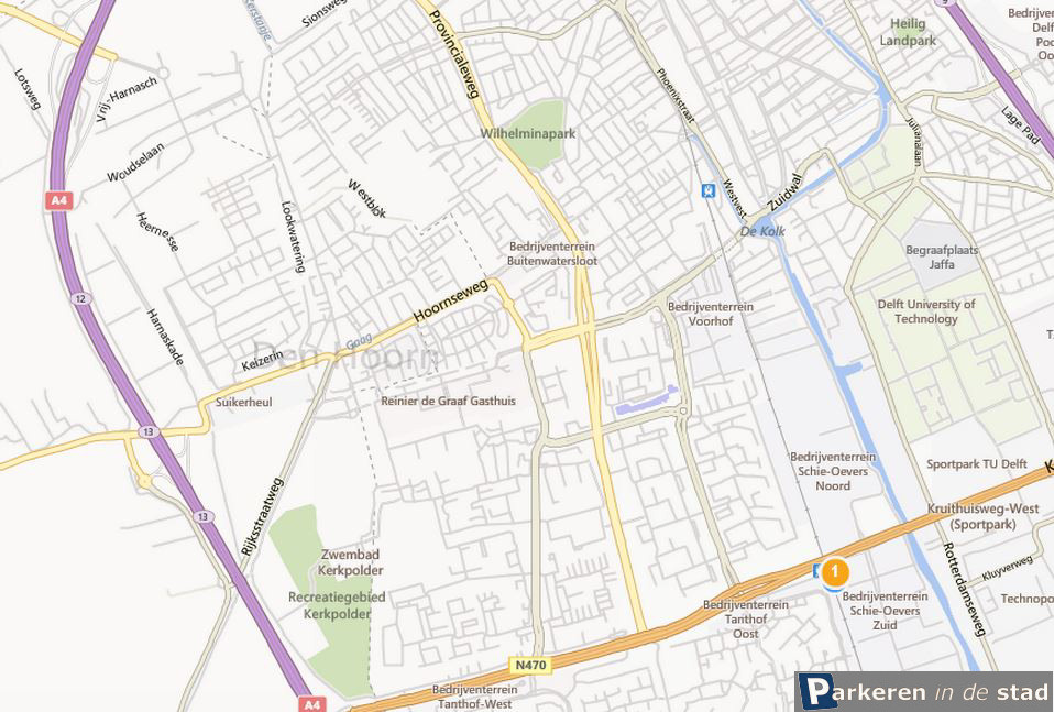 P+R Transferium Delft - Gratis Parkeren